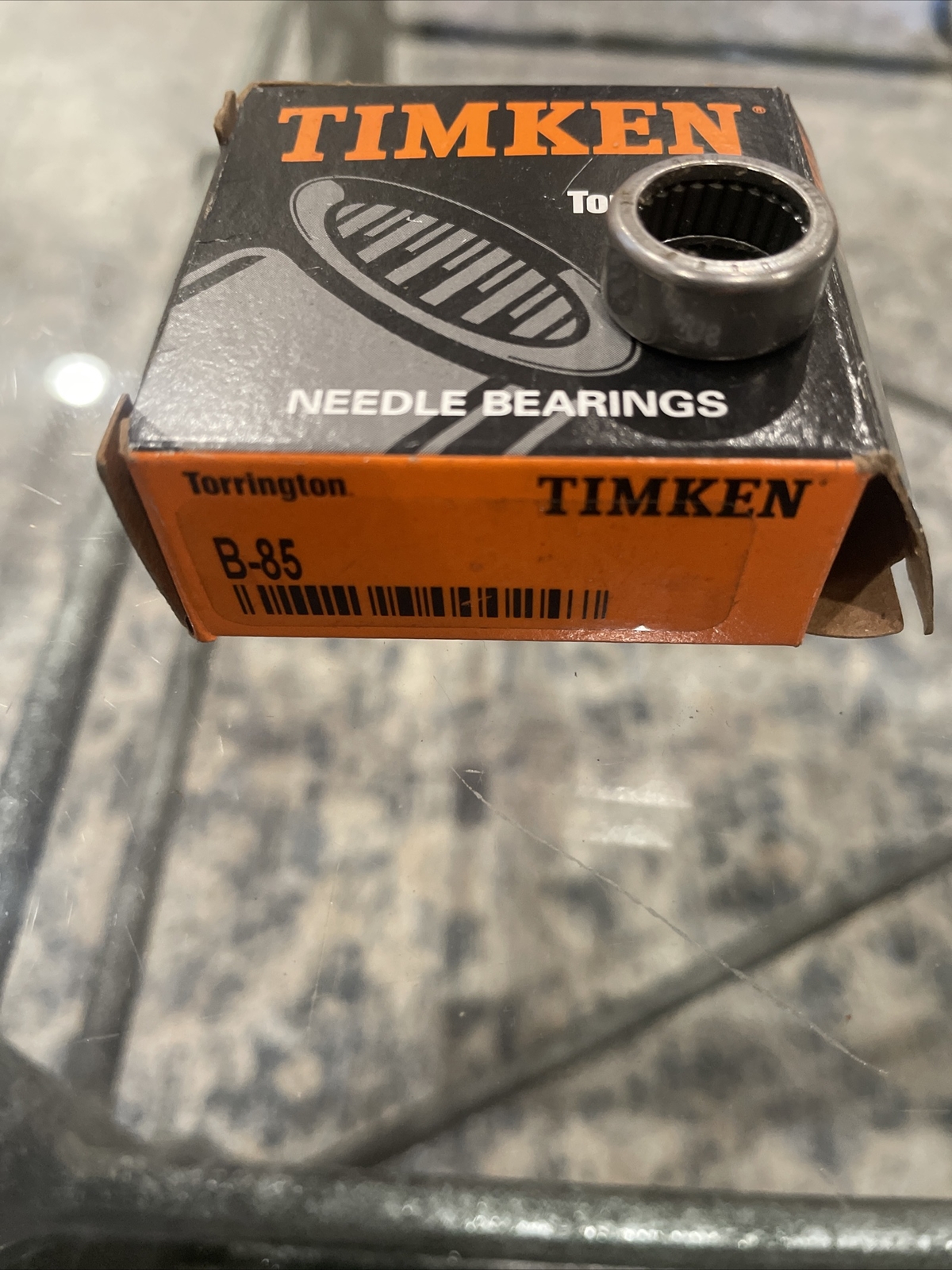 Torrington B85 Full Complement Drawn Cup Needle Roller Bearing (Timken ...
