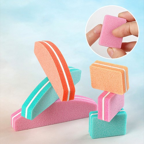 Manicure Tool Nail Sanding Buffer Nail Polish Mini Nail File Polishing ...