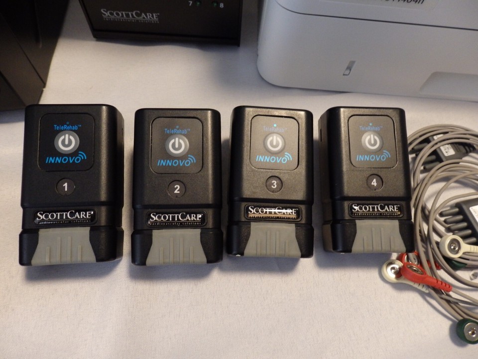 ScottCare 2020 VersaCare Cardiac Rehab ECG Telemetry, Four Patient | eBay