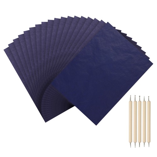 50Sheet A4 Graphite Transfer Tracing Copy Paper with Embossing Stylus ...