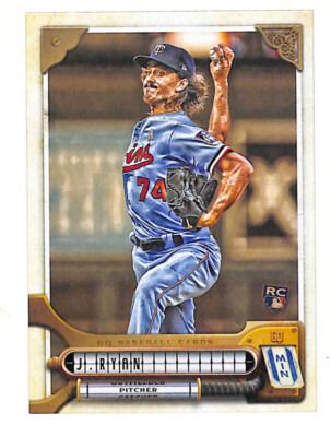 2022 Topps Gypsy Queen #107 Joe Ryan Rookie RC Card Twins | eBay