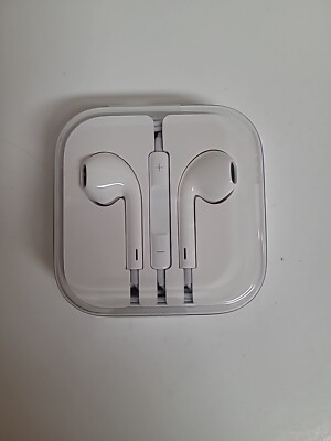Apple Earpods OEM Earbud Headphones Wired with Mic 3.5mm Jack Connector ...
