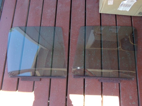1975 Dodge Van Door Glass Windows OEM Tinted Pair 71 72 73 74 75 76 77 ...