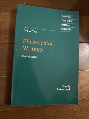 Newton: Philosophical Writings (Cambridge Texts in the History of ...