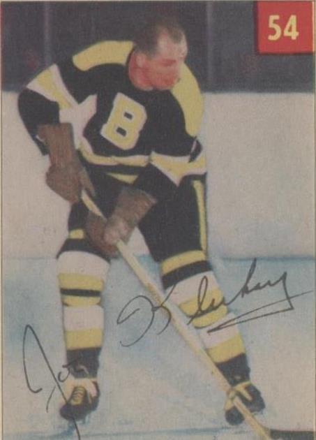 1954-55 Parkhurst - Joe Klukay #54 Text Back for sale online | eBay