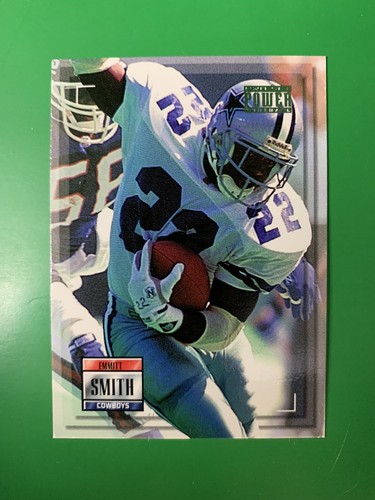 1993 Pro Set Power Prototypes #022 EMMITT SMITH Dallas Cowboys Football ...