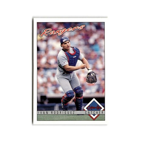 Ivan Rodriguez 1993 O-Pee-Chee #331 Texas Rangers Baseball Card NM | eBay