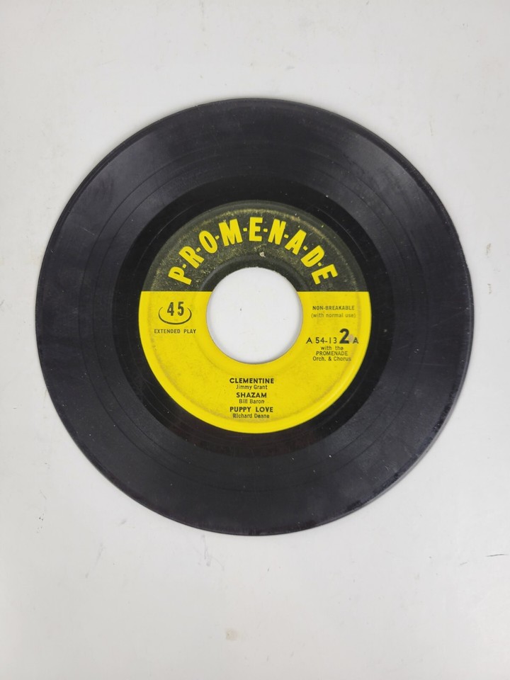 Promenade 45 RPM Extended Play Record A 54-13 2 Clementine | eBay