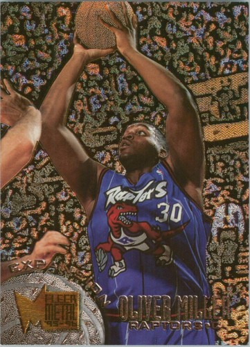 1995-96 Metal Basketball Card #197 Oliver Miller Toronto Raptors | eBay