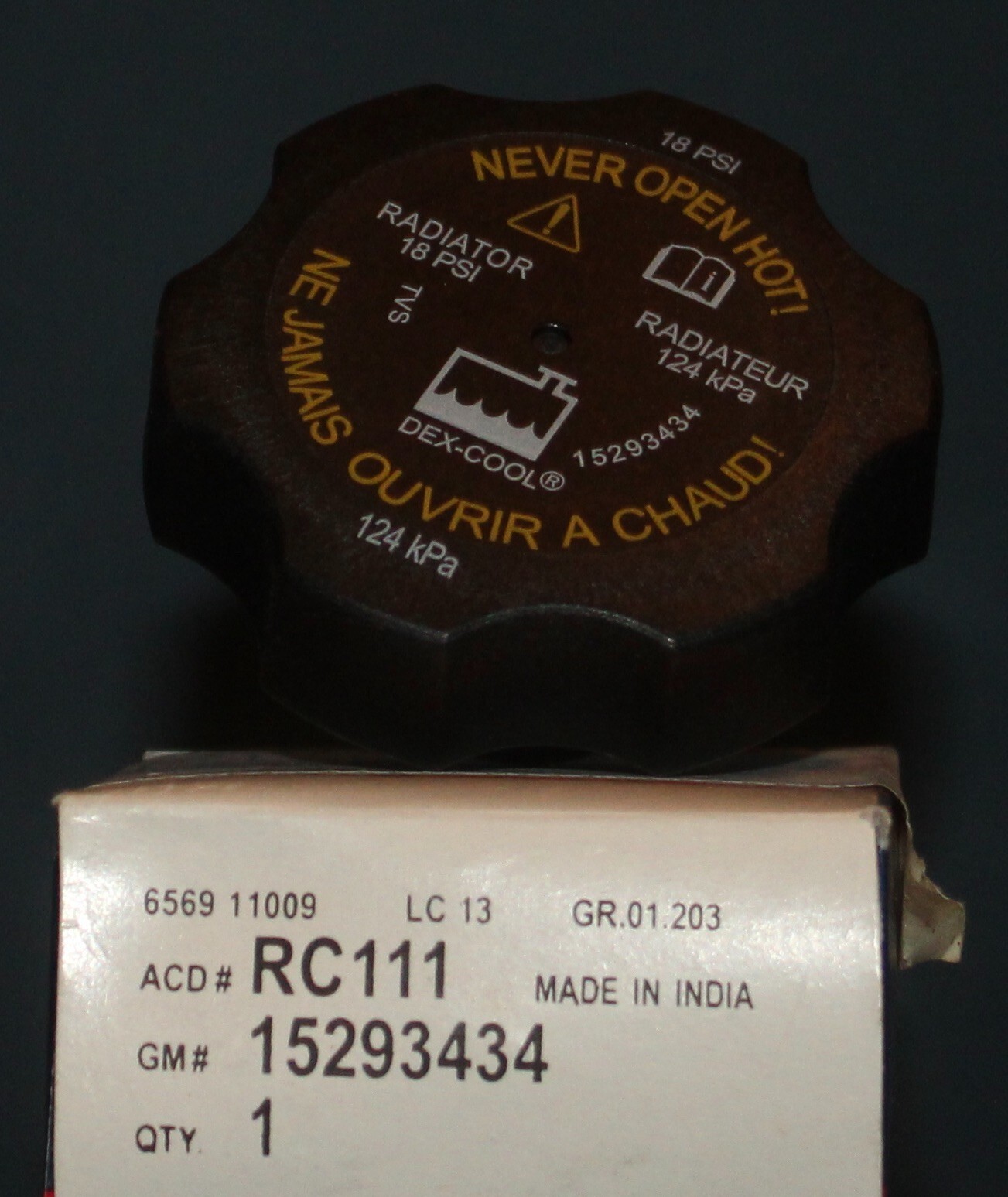 GM OEM-R Cap 15293434 C $5.70 ahsa.pk