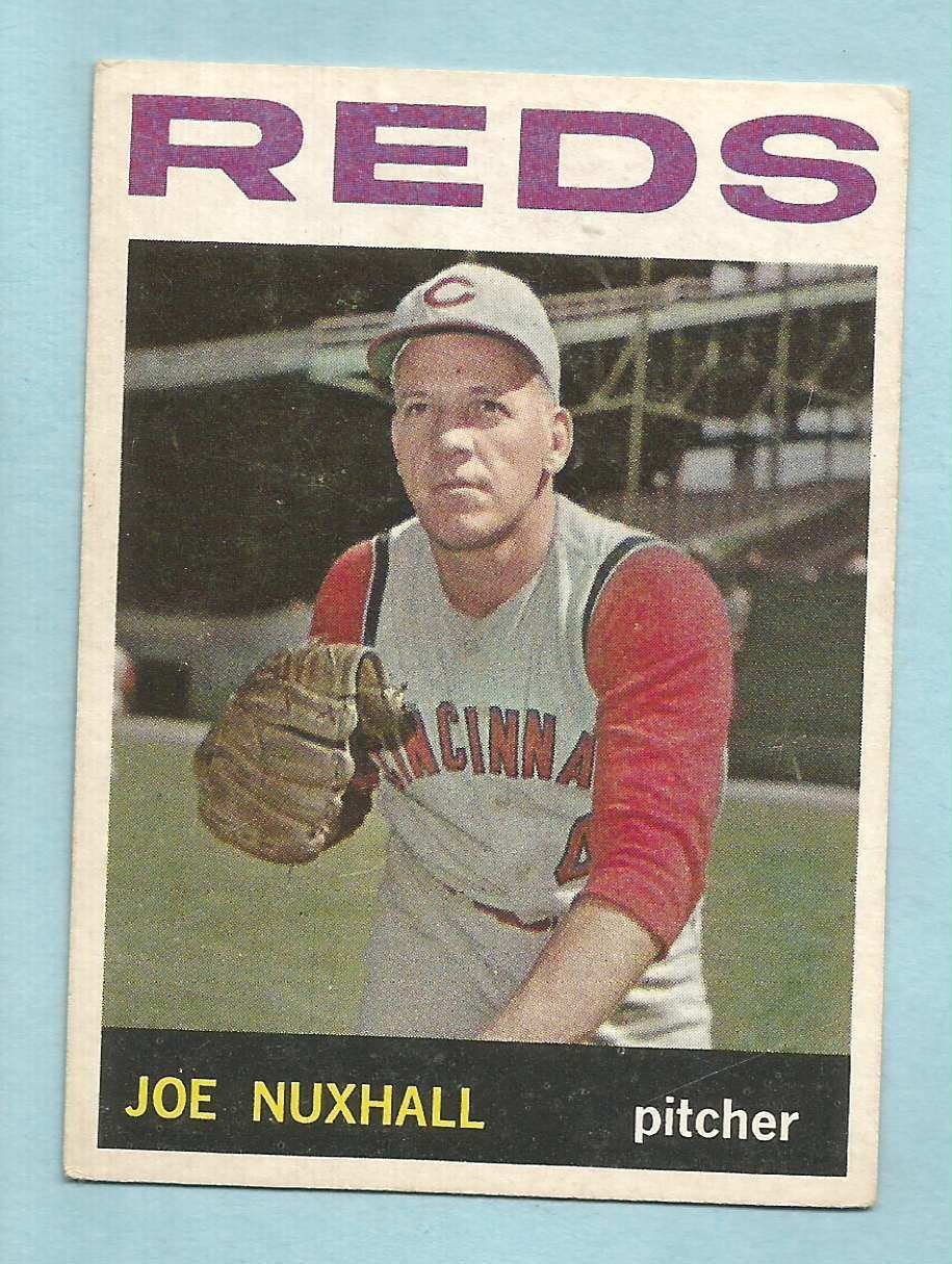 1964 Topps Baseball Joe Nuxhall #106 Cincinnati Reds EX | eBay