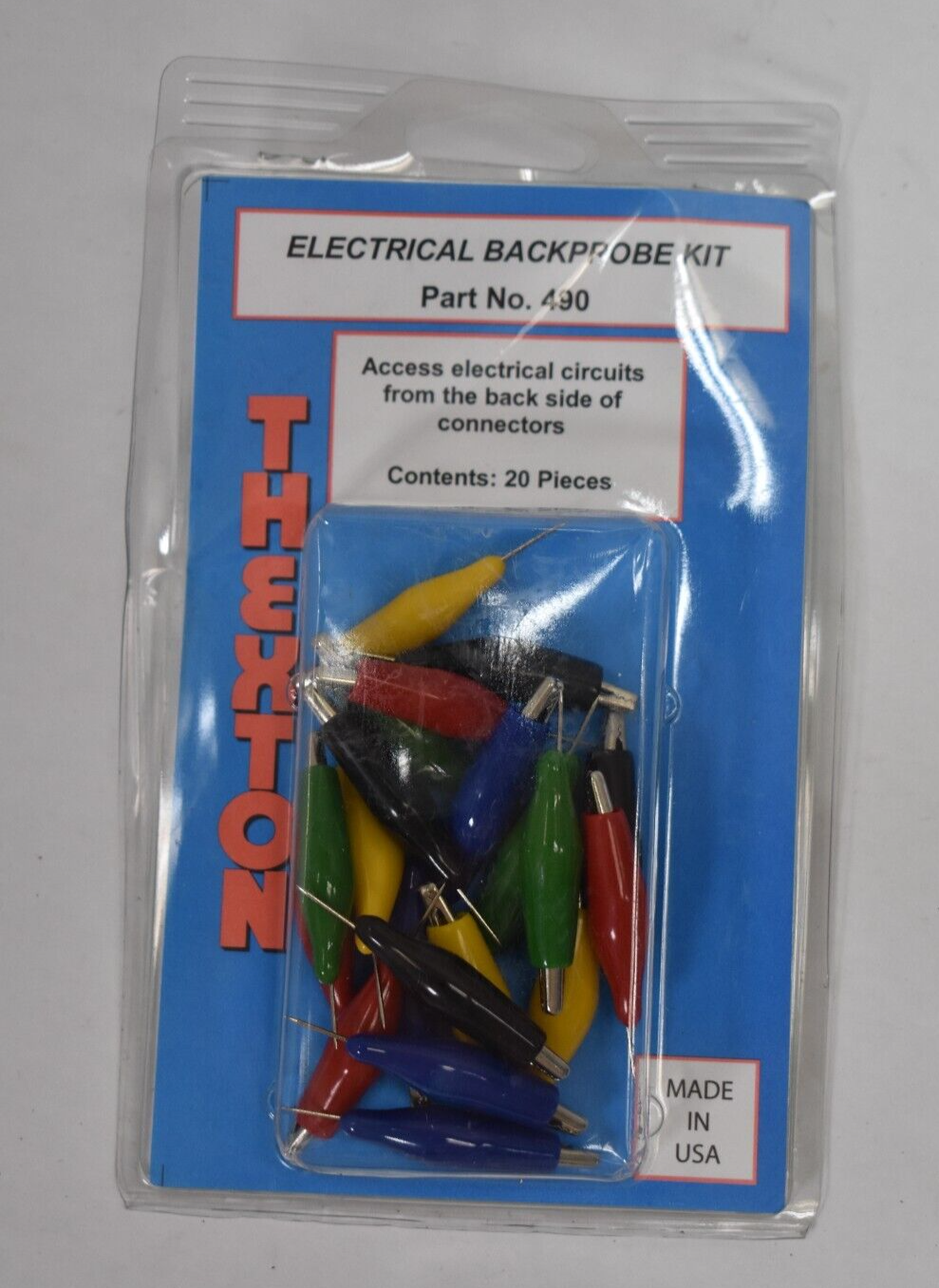 Thexton 490 Back Probe Kit for Wiring Electrical Terminal Testing Ship ...