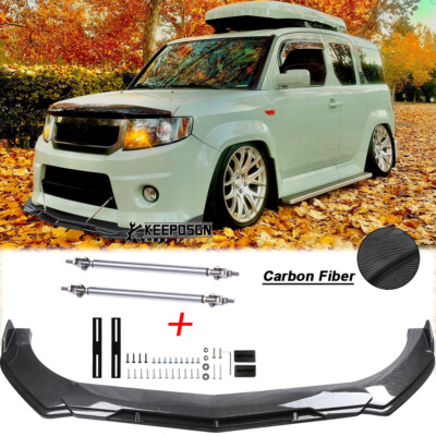 For Honda Element SUV Front Bumper Lip Splitter Parts Body Kit Rods ...