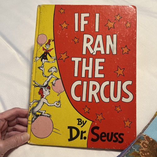 BOOK: “If I Ran The Circus”, Dr. Seuss - HC, Random House, 1956 Vintage ...