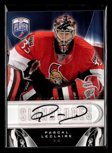 2009-10 Be A Player Signatures #S-PL Pascal Leclaire | eBay