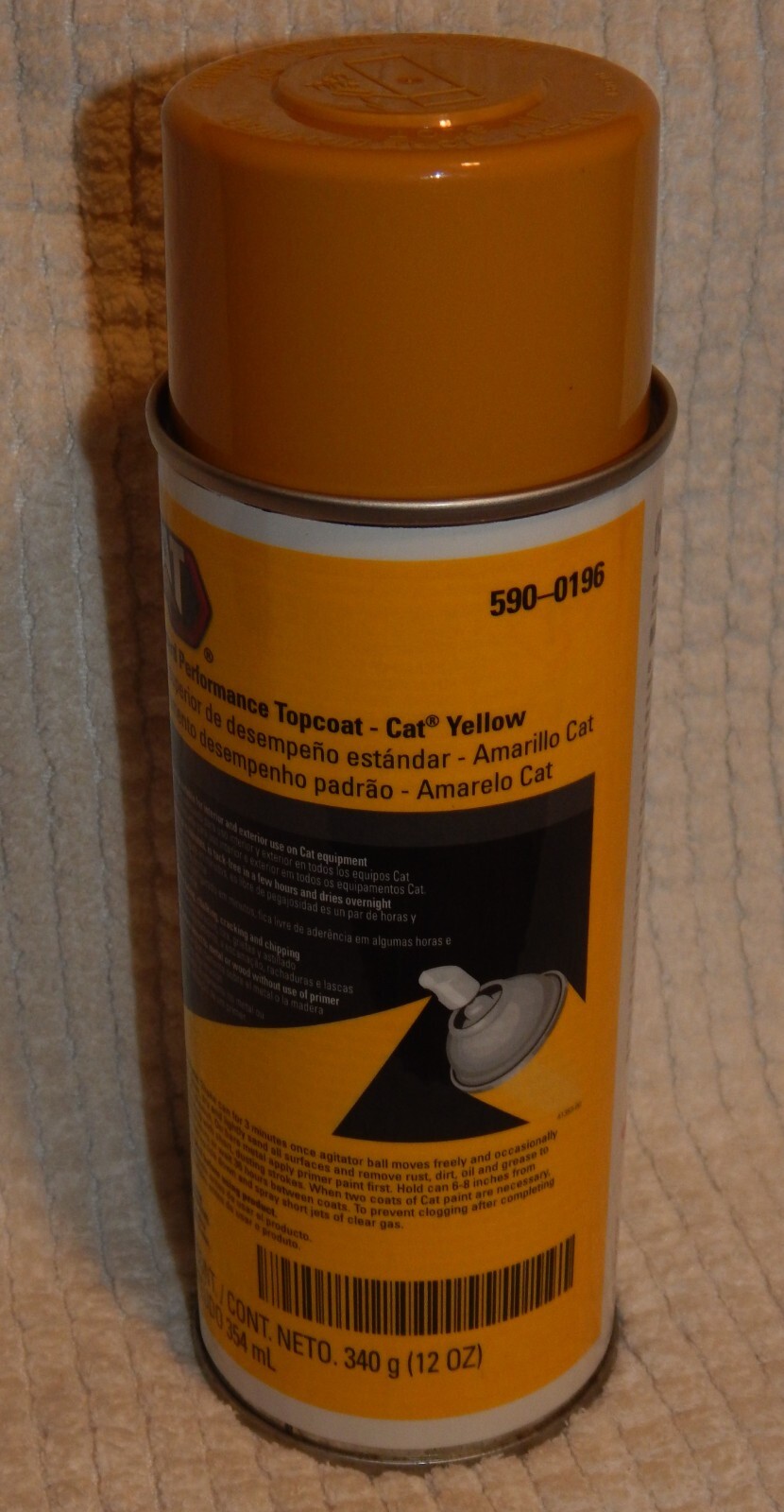 CAT 590-0196 Topcoat Paint - Yellow for sale online | eBay