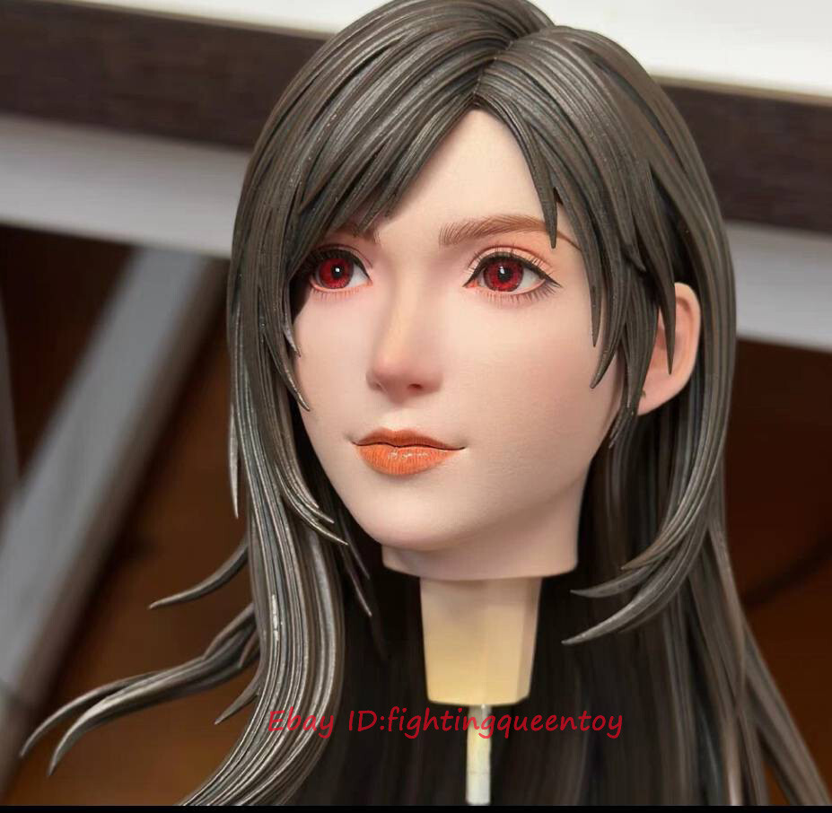 Creation Studio Tifa FF7 Fantasy 1/3 Scale Statue 2 Heads Silicone ...