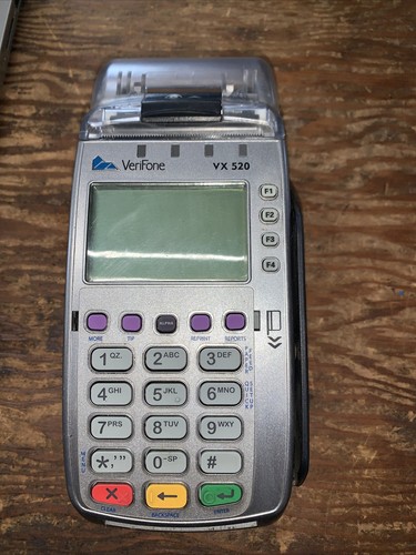 Verifone VX520 VX 520 Credit Card Machine Terminal Reader | eBay
