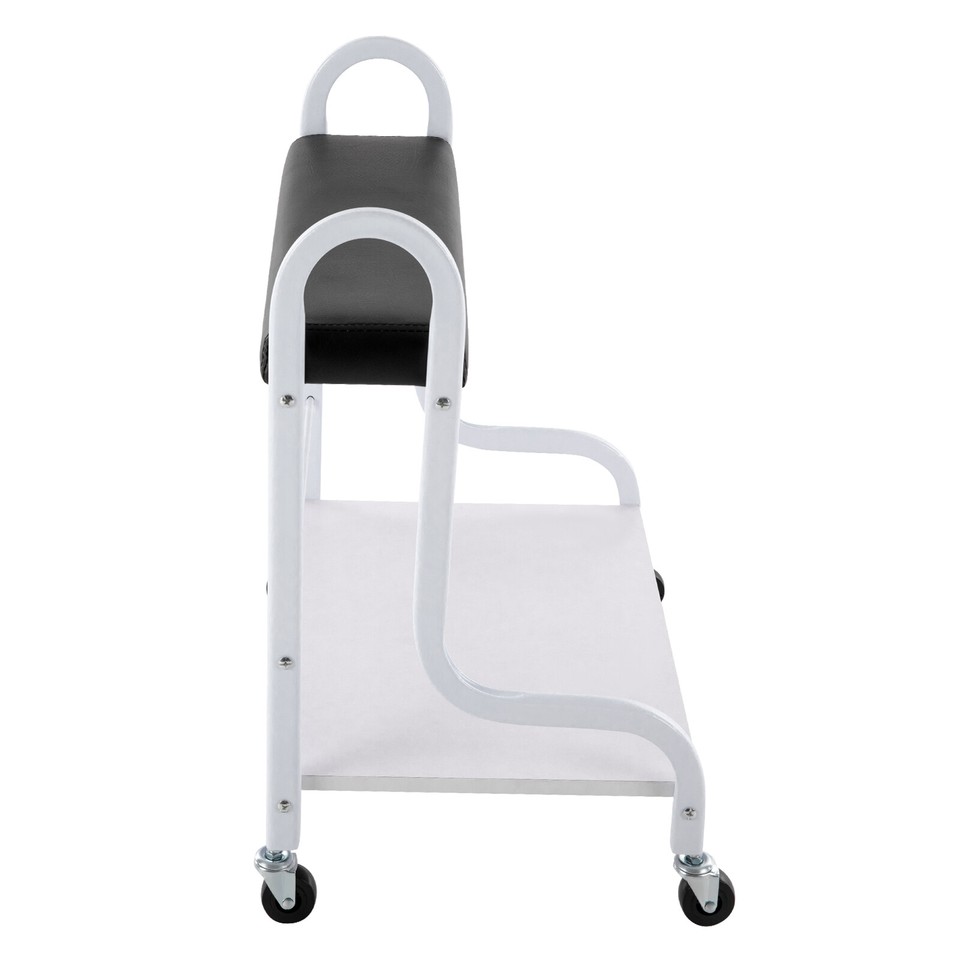 2 Layer Silver Beauty Salon Nail Or Foot Bath Spa Portable 4 Wheeled ...