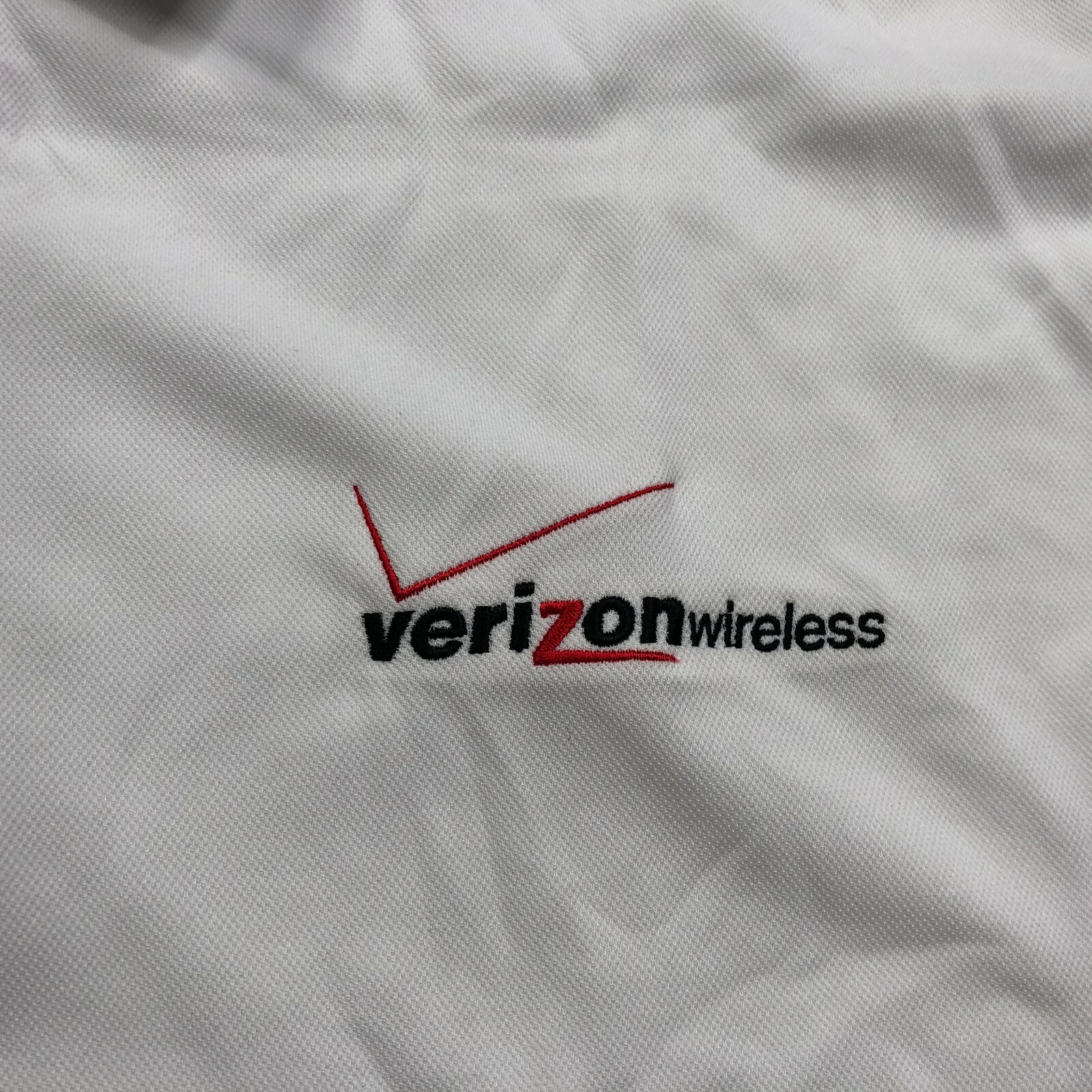 Official Verizon Wireless Golf Polo Shirt Sales Employee Work Men Large ...