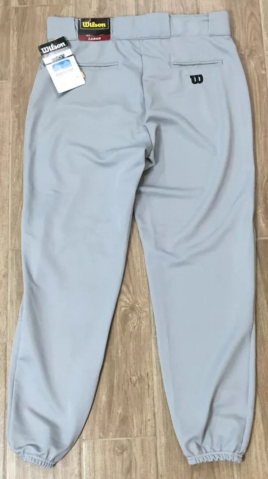 Wilson Men’s Baseball Pants Grey WTA4376 Size Large Wildri Technology ...