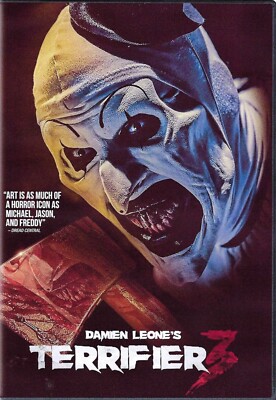 Terrifier 3 (DVD, 2024) Special Edition | Widescreen, USA | Factory ...