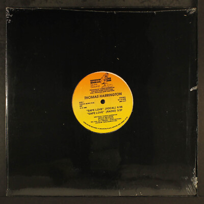 THOMAS HARRINGTON: safe love SURE SOUND 12" Single 33 RPM Sealed | eBay
