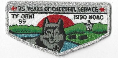 OA 95 Ty Ohni 1990 NOAC Flap SMY Bdr. Otetiana NY [MO-1020] | eBay