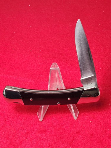 Buck USA 501 Single Blade Lock Back Knife Hardwood Handles Unused | eBay