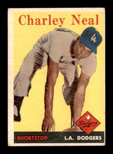 1958 Topps #16 Charlie Neal VGEX X2630515 | eBay