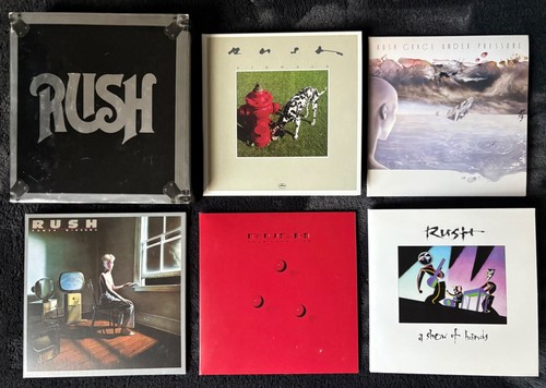 RUSH SECTOR 3~NM 2011 5 CD BOX SET~SIGNALS DVD~PROG~GEDDY LEE~NEIL ...