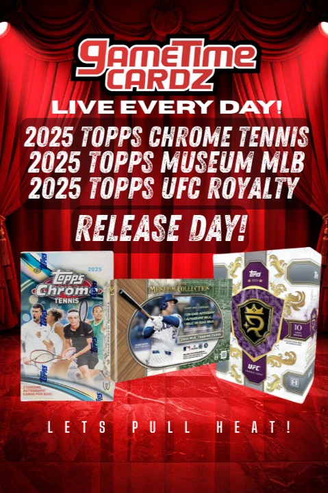 2025 Topps Chrome Tennis, Museum MLB & UFC Royalty Release Day! - eBay Live