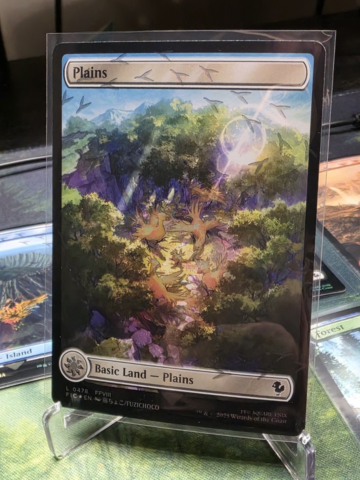 Final Fantasy Chocobo Track Foil Full Art Basic Land Set Magic The ...
