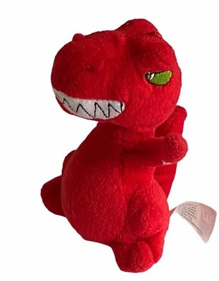 VtG Neopets Grarrl Mini Plush Red T Rex Dinosaur Stuffed Toy 4 ...
