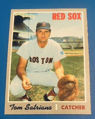 1970 TOPPS BASEBALL SEMI HI #581 TOM SATRIANO NRMT-MT BLAZER FREE ...