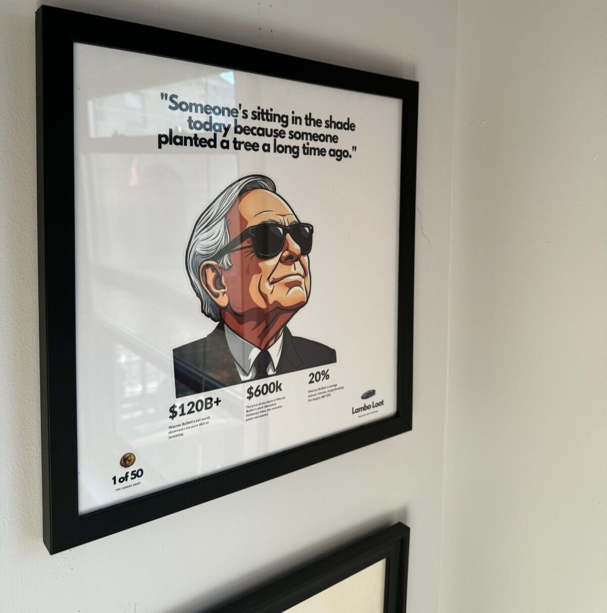 Warren Buffett Poster for Investors: Only 50 Made (First Edition) | eBay