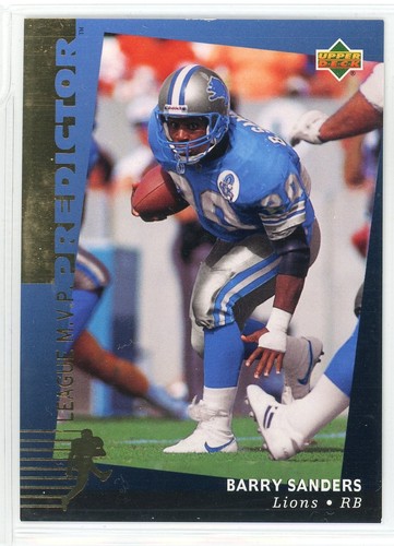 1994 Upper Deck BARRY SANDERS MVP Predictor Chase Card #HP 2 | eBay