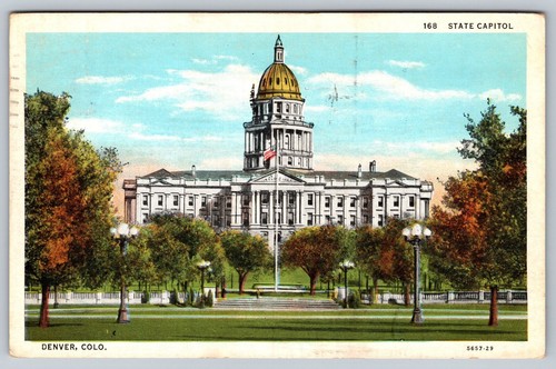 State Capitol Denver Colorado CO Postcard | eBay
