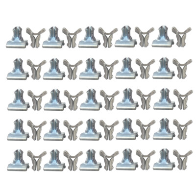 1962 1963 1964 Impala License Plate Panel Clips Set 50 PCS New Dii ...