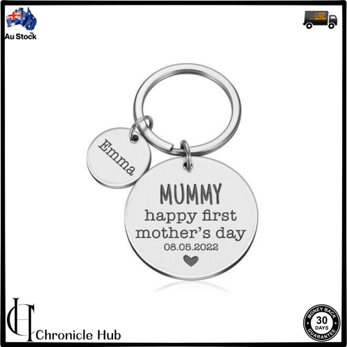Personalized Customised Engraved metal keyring Set | eBay Australia