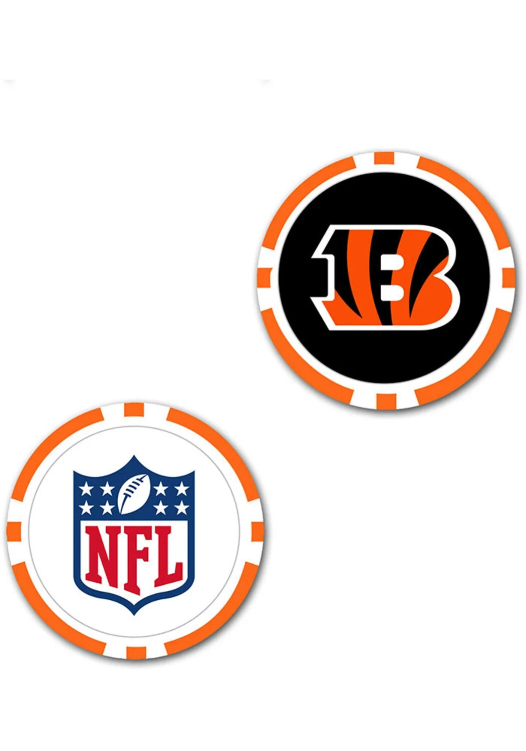 CINCINNATI BENGALS-------POKER CHIP GOLF MARKER | eBay