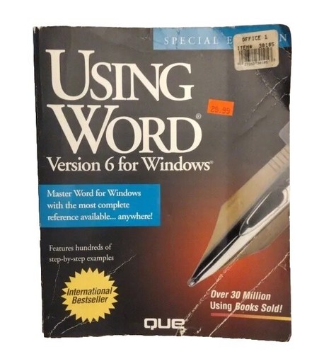 Word Version 6 for Windows: Ron Person, Large Paperback Book ...