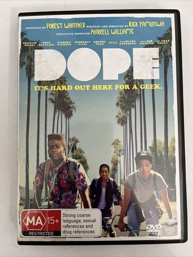 Dope (DVD, 2015) Rakim Mayers, Blake Anderson, Bruce Beatty. Comedy ...