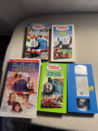 THOMAS Tank Engine VHS Tape Bundle New Friends Jet Engine Celebration ...