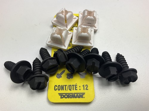 Dorman 785-110 License Plate Fastener Screw & Nut Kit 1/4-20 X 5/8 In ...