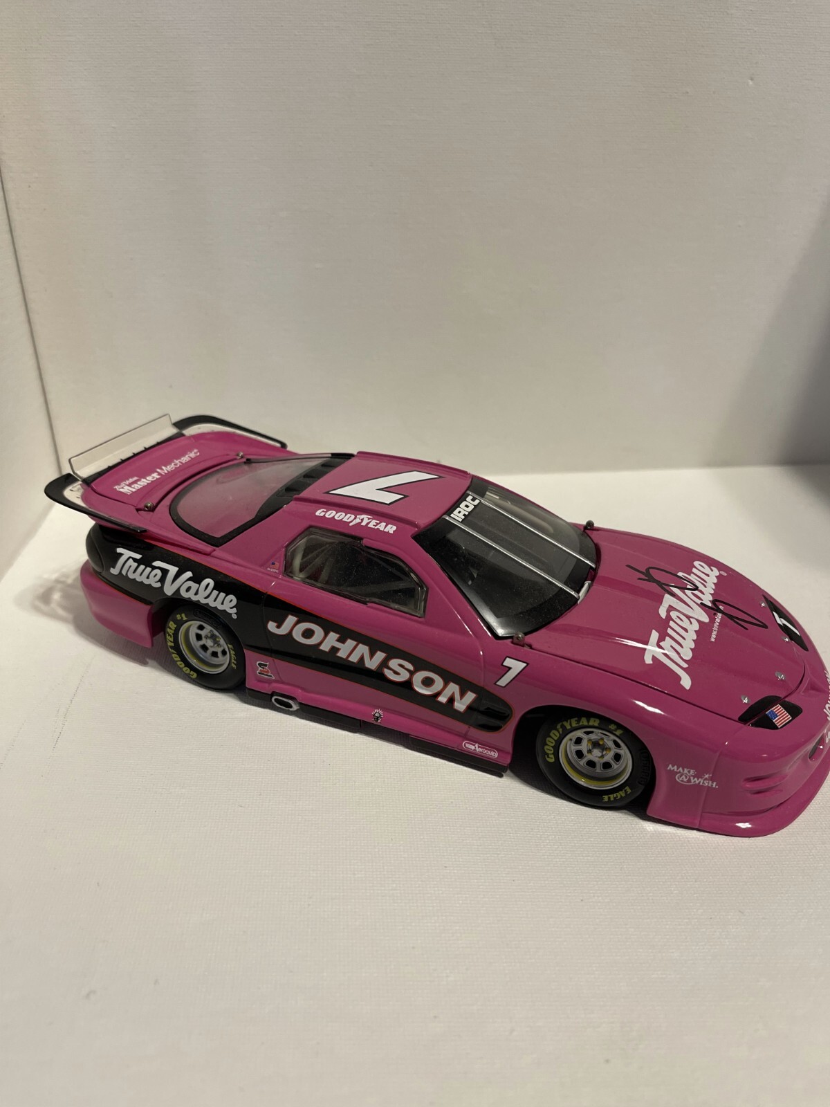 SIGNED JIMMIE JOHNSON 2003 1/24 PINK IROC BRICKYARD WIN PONTIAC ...