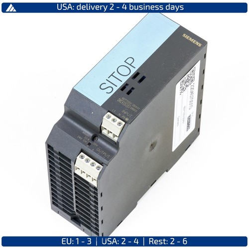 SIEMENS 6EP1333-2BA01, SITOP smart 120 W stabilized power supply input ...