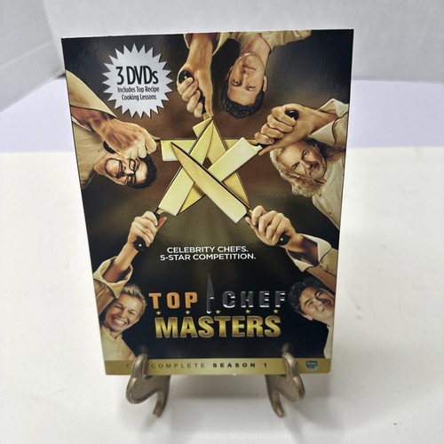 Top Chef Masters: Season 1 (DVD, 2010, 3-Disc Set) w/ Slipcover.New ...
