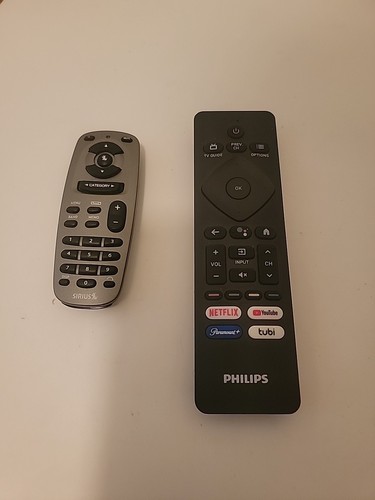 SiriusXM Universal Remote Control And A Phillips Rf439a | eBay