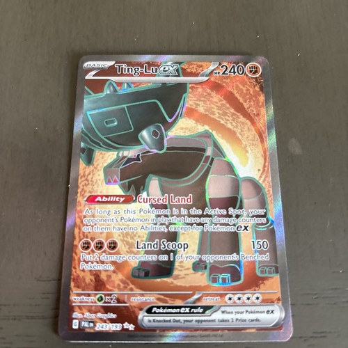 Pokémon TCG Ting-Lu ex Scarlet&Violet Paldea Evolved 243/193 Full Art ...
